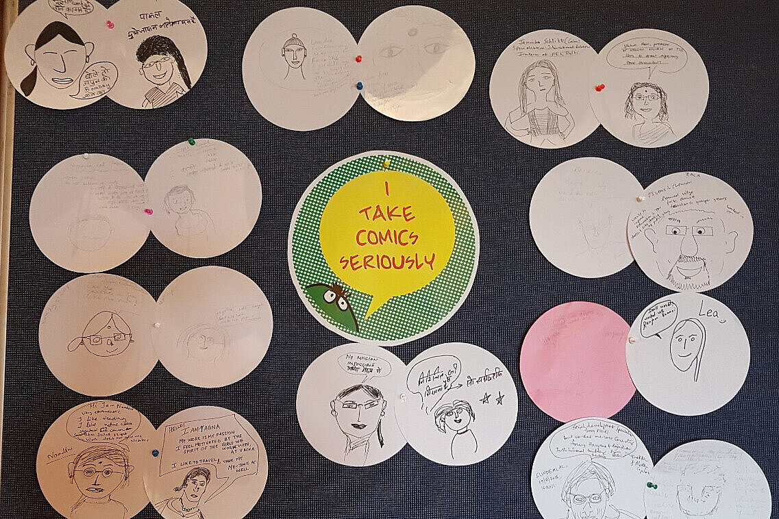 Comics for critical thinking and social change