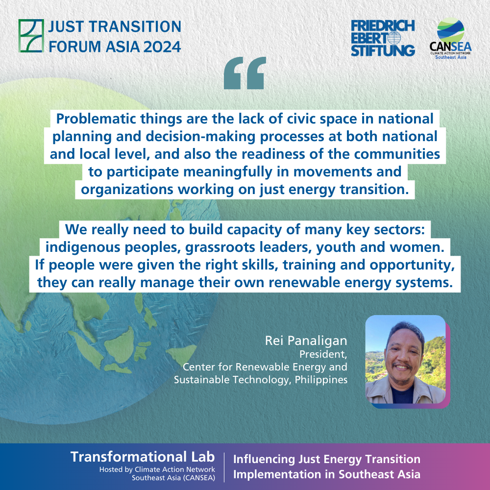 Just Transition Forum Asia (JTFA) 2025