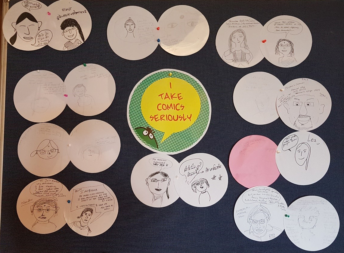 Comics for critical thinking and social change