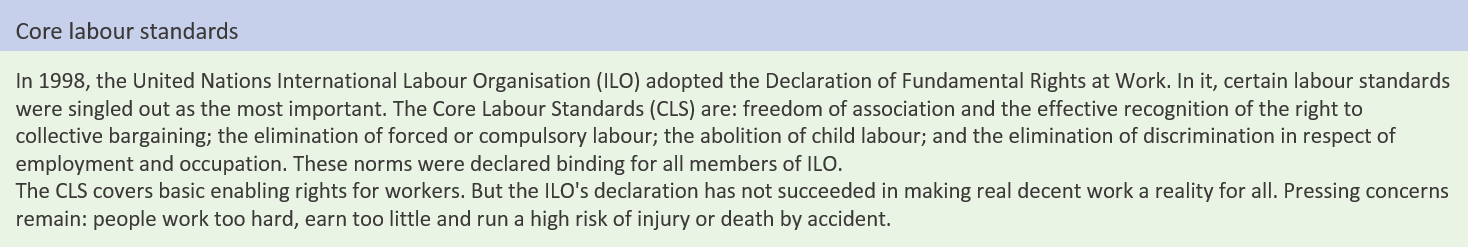 Core Labour Standards Plus – No More Trade Deals Without Binding ...